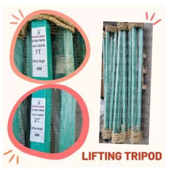 Jual Lifting Tripod 3 ton/ 2 ton x 4 meter | Shopee Indonesia