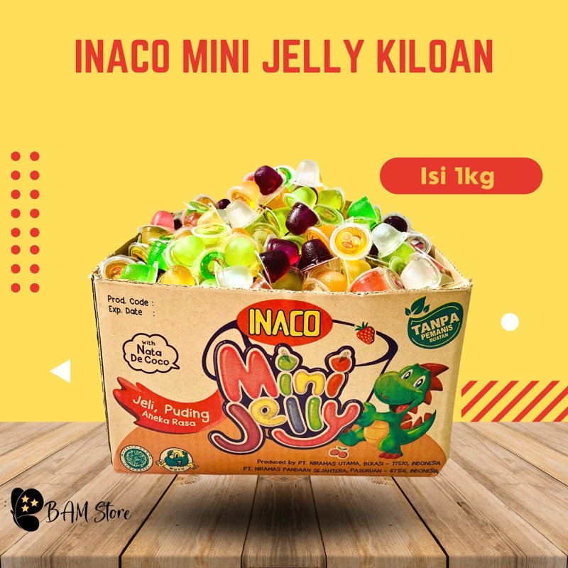 Jual Inaco Jelly Kiloan - Inaco Jelly Curah - Agar agar Inaco Ember ...