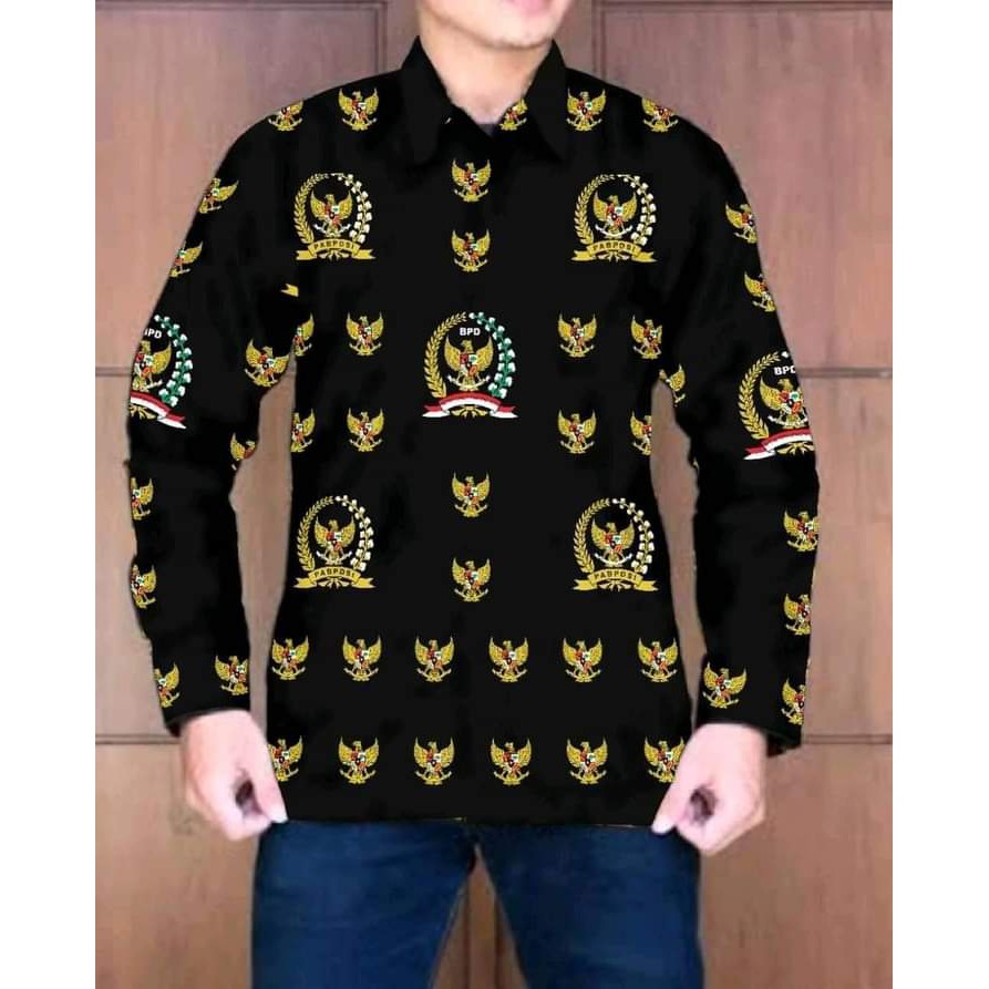 Jual BATIK BPD NASIONAL (BADAN PERMUSYAWARATAN DESA) || KAIN BATIK BPD ...