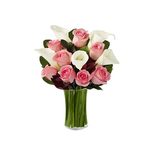 Jual Karangan Bunga Meja Rangkaian Bunga Vas Table Flower Karangan ...