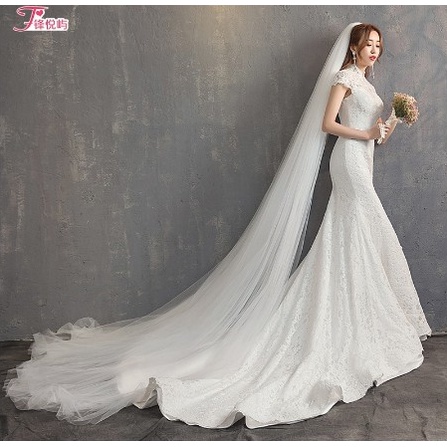 Jual gaun pernikahan mermaid model putri duyung | Shopee Indonesia