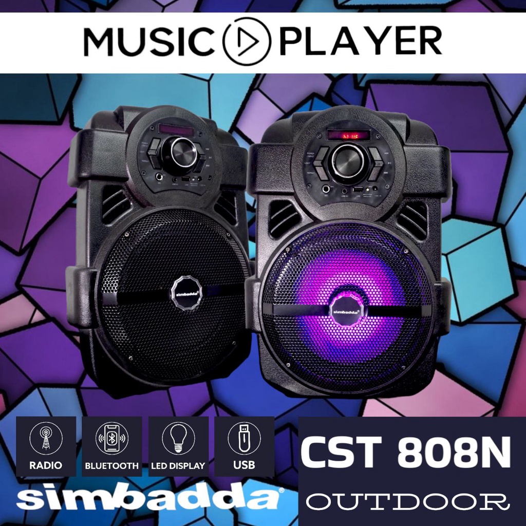 Jual Speaker Simbadda CST-808N | Shopee Indonesia
