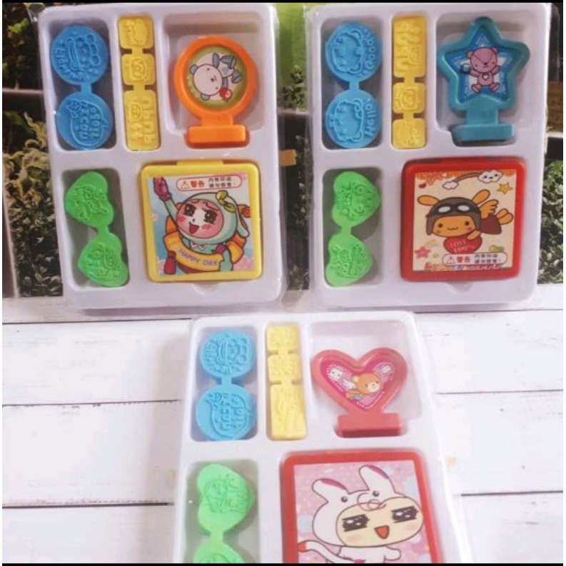 Jual stempel anak set plus bantalan tinta dan cap variasi | Shopee ...