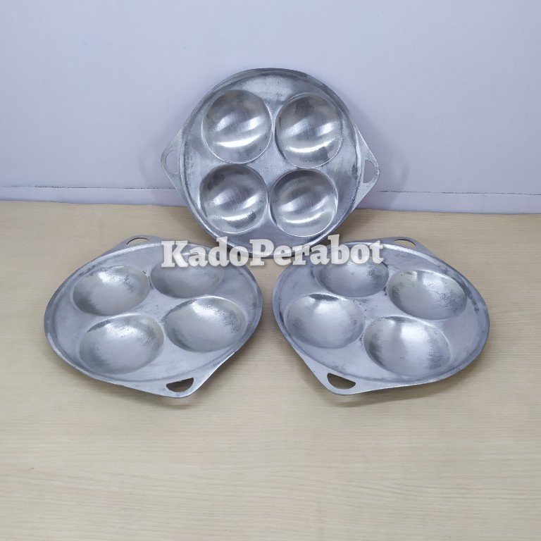 Jual Loyang Cilor - Loyang Maklor- Loyang Telur 4 Lubang - Wajan Cilor ...