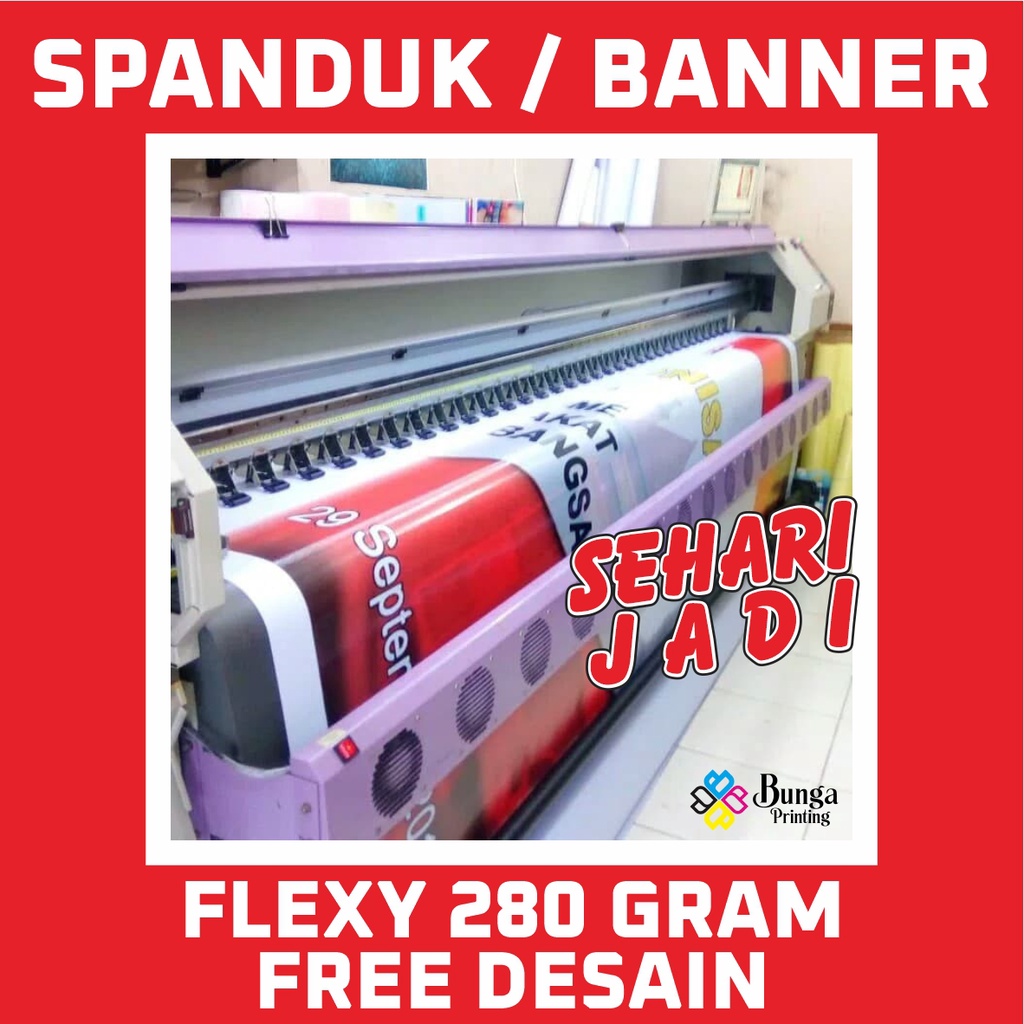 Jual Cetak Spanduk High Ressolution / Print Spanduk Gratis Jasa Design ...
