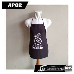 Jual Apron Dada Motif Teknik Mesin AP02 - Apron Dada Laboratorium ...