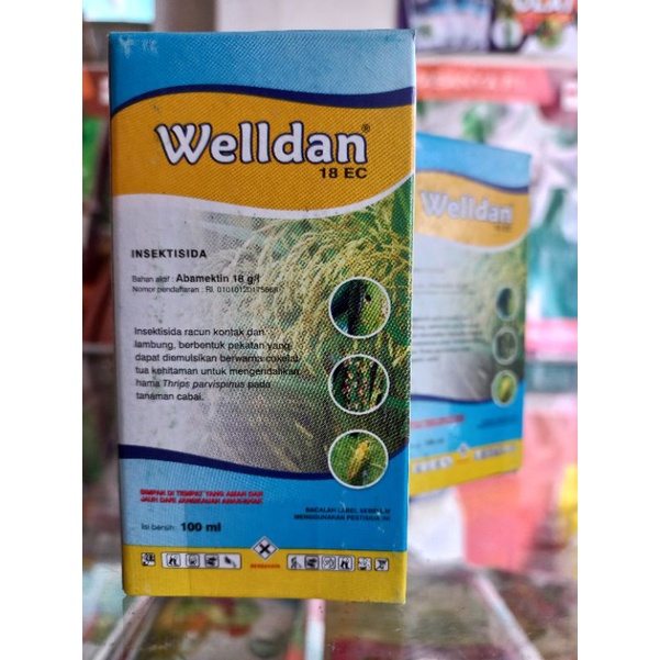 Jual Insektisida WELLDAN 18EC 100 ML Abamektin (Kental) | Shopee Indonesia