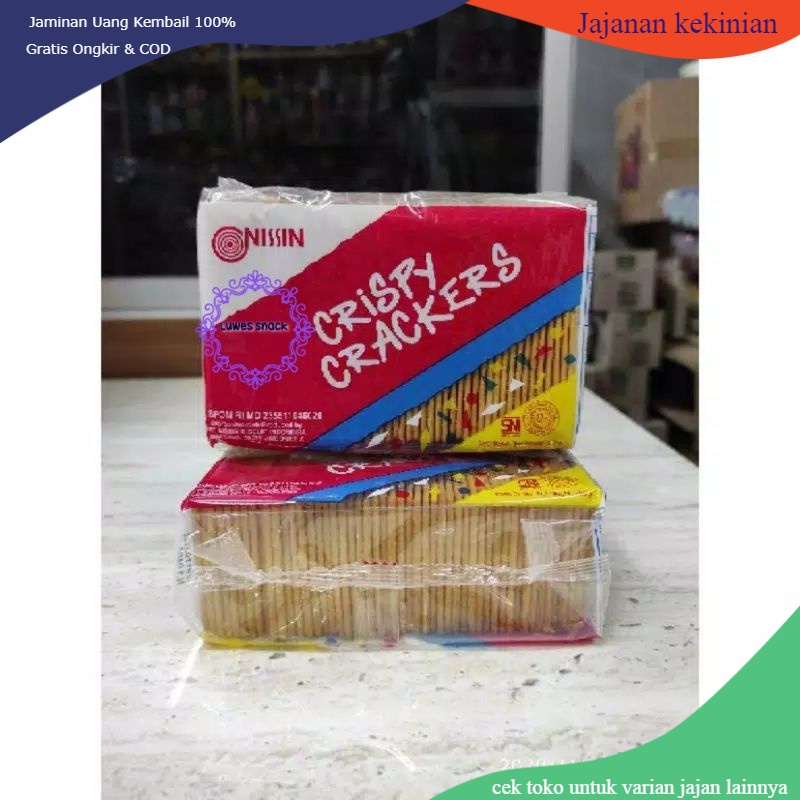 Jual Nissin- crispy crackers-makanan jadul-makanan tempo dulu-snack ...