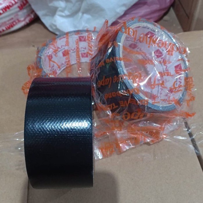 Jual Lakban Kain Hitam Lakban Hitam Besar Tape Hitam | Shopee Indonesia