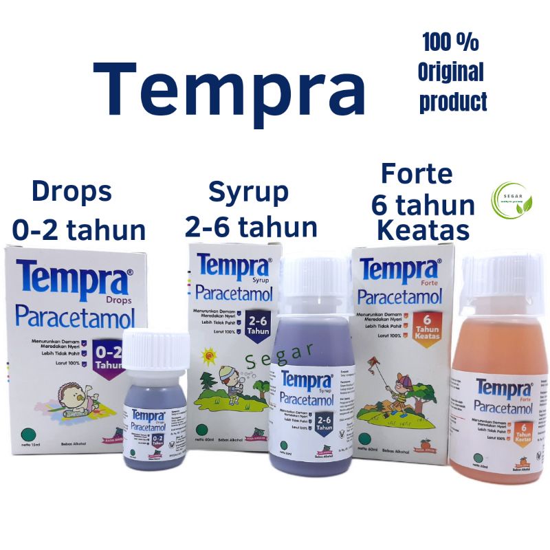 Jual Tempra Drop - Tempra Syrup - Tempra Forte - Paracetamol | Shopee ...