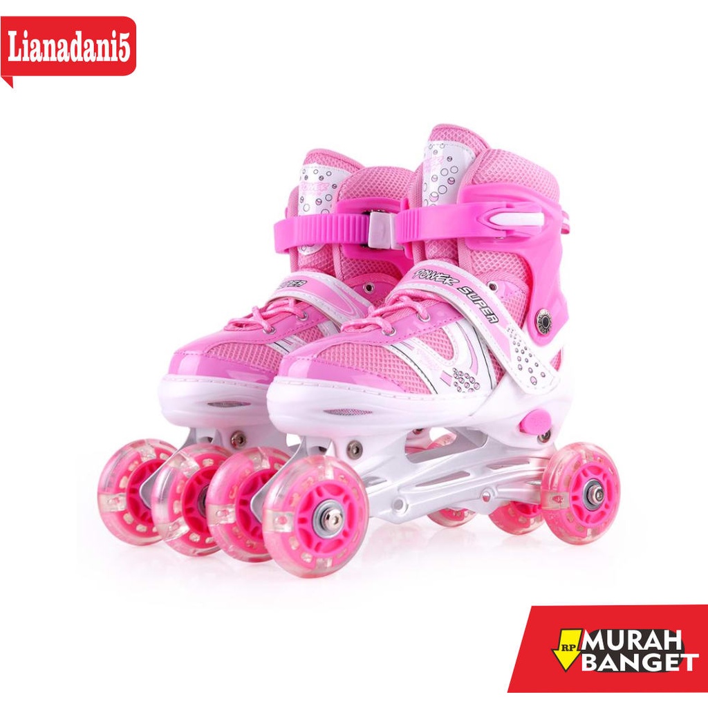 Jual sepatu roda anak lampu- Sepatu Roda Anak Inline 4 Roda Termurah ...