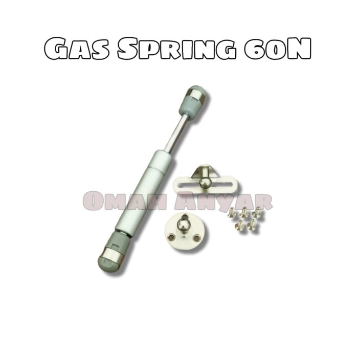 Jual Gas Spring Huben untuk Kitchen Set Berat 100N (1Pasang 2bj ...