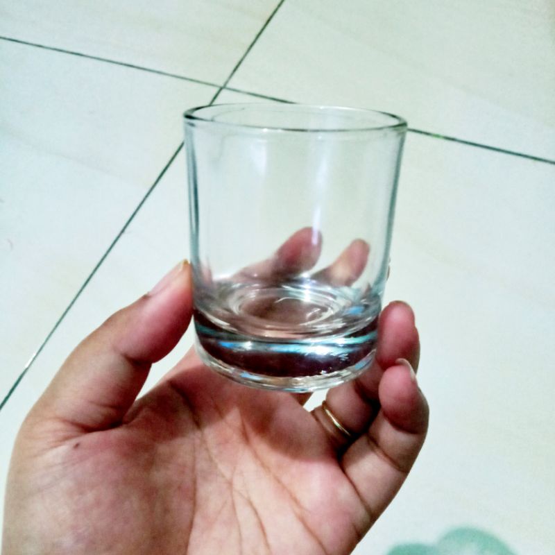 Jual GELAS SLOKI KACA / GELAS LILIN AROMATHERAPY 60ML | Shopee Indonesia