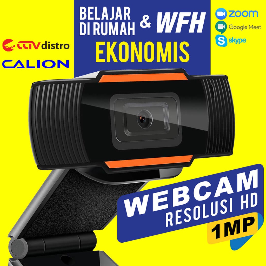 Jual Webcam PC Laptop HD 720P Murah | Web Camera USB Mini Auto Focus ...