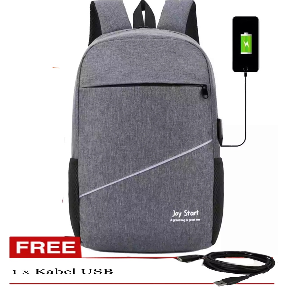 Jual 4.4 Gratis Ongkir Setiap Hari!! Ransel USB JoyStar J202 Tas Ransel ...