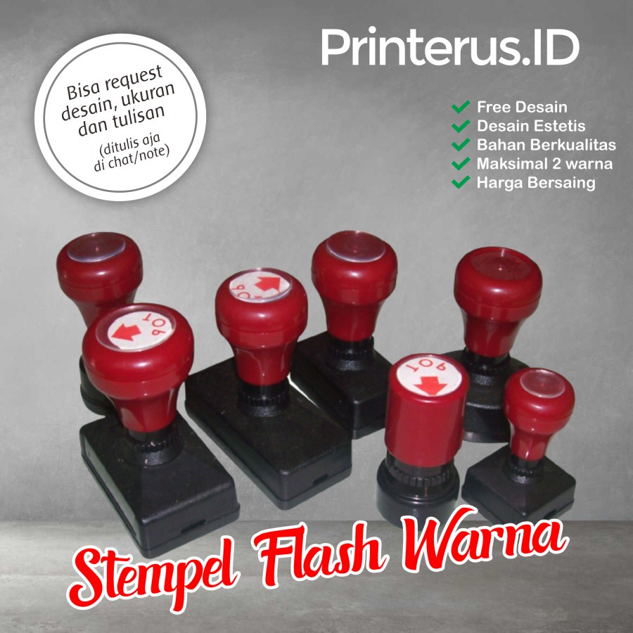 Jual [PAKET LENGKAP] Stempel Flash | Shopee Indonesia