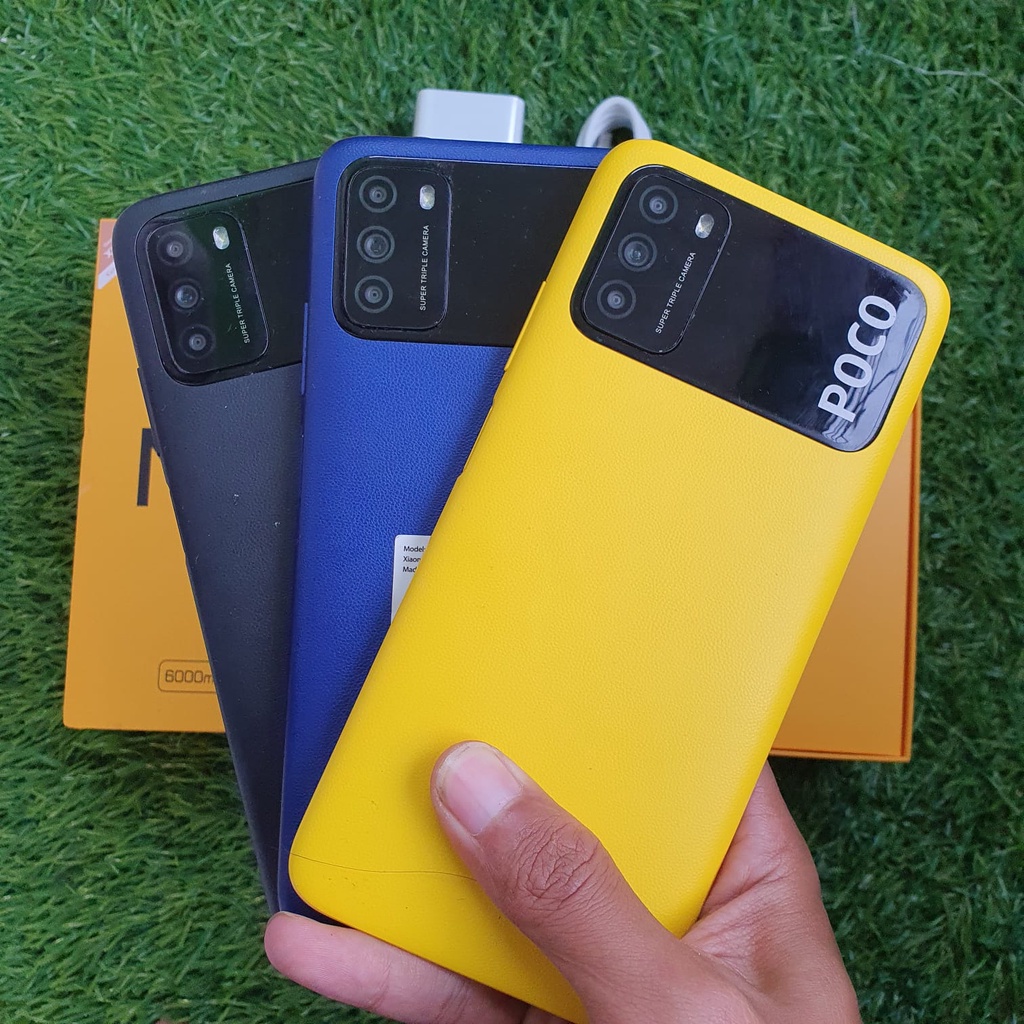 Jual POCO M3 SECOND 4/64 & 6/128GB HP SECOND HANDPHONE SECOND HP SEKEN ...