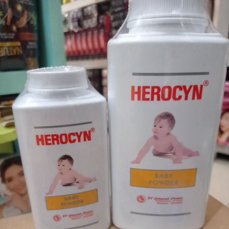 Jual HEROCYN BABY POWDER MEDICATED SKIN POWDER - Bedak Bayi herosin ...