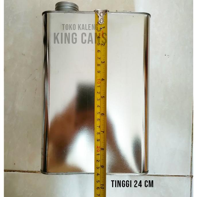 Jual Kaleng Sample Bbm Solvent Spbu Bensin 4 Liter | Shopee Indonesia