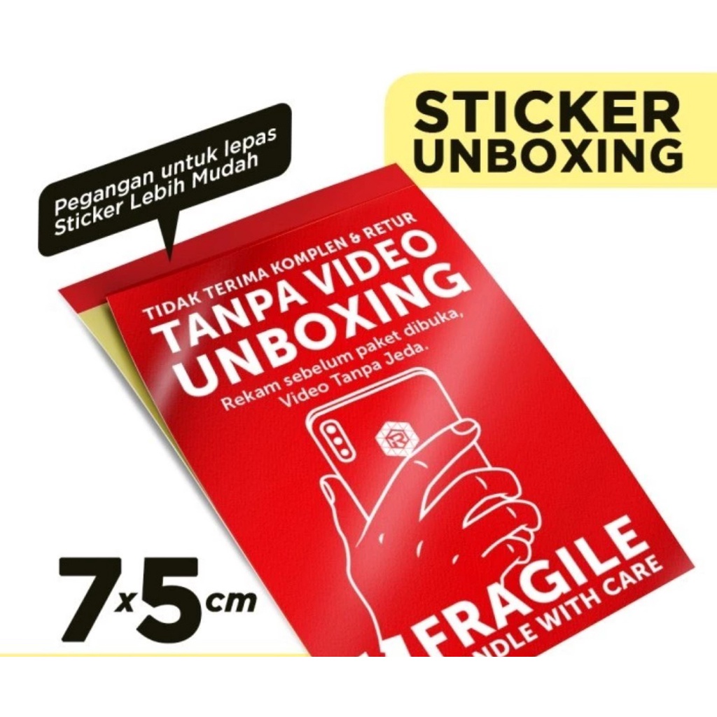 Jual Sticker fragile(3pcs) | Shopee Indonesia