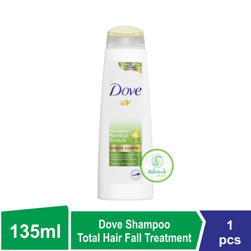 Jual Dove Total Hair Fall Treatment Shampoo 135ml | Shopee Indonesia