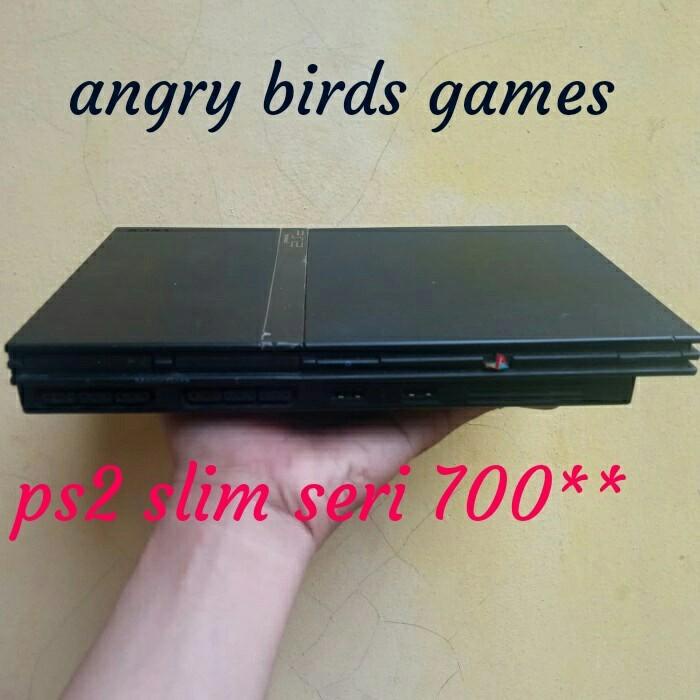 Jual ps2 slim sony seri 700xx hardisk 80gb full games+2 stick getar ps2 ...