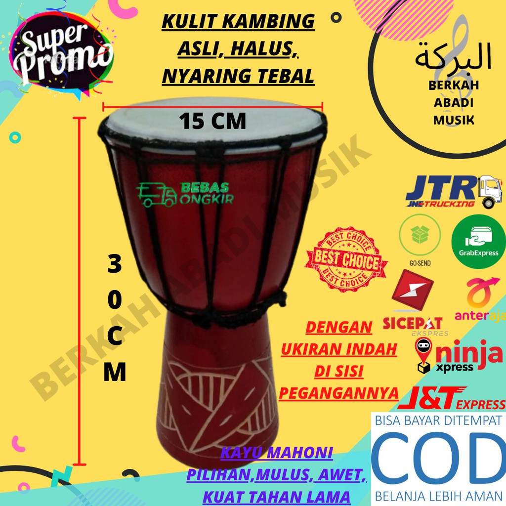 Jual JIMBE 30CM JIMBE ALAT MUSIK 30 CM JIMBE 30 CM Jimbe ukuran 30CM ...