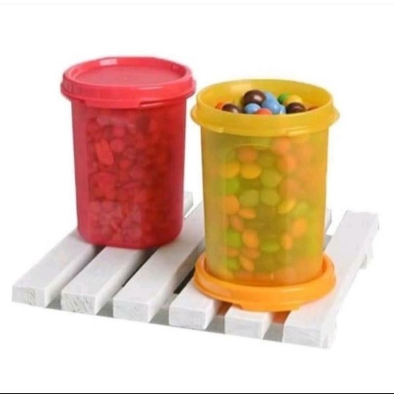 Jual toples mini tupperware mm round (2pcs) | Shopee Indonesia