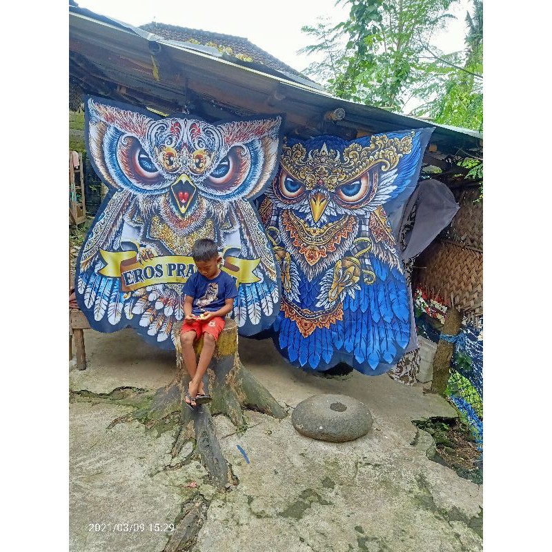 Jual layangan celepuk knokdown ukuran 1 m | Shopee Indonesia