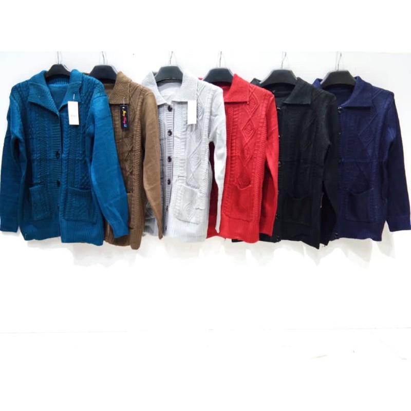 Jual Mantel Sweater Ibu / Wanita Outer Tebal (#3112) | Shopee Indonesia