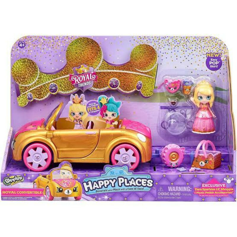 Jual Shopkins Royal Cobvertible car | Shopee Indonesia