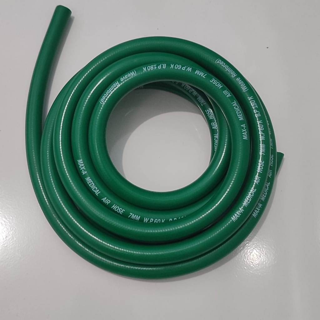 Jual Selang Gas Medis Medical Oxygen Hose 400psi Green Colour 3 Meter ...