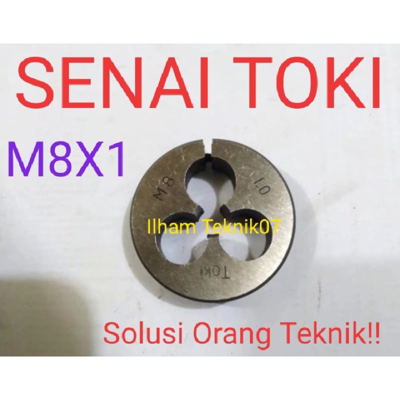 Jual SENAI SNAI SENAY SNAY M8X1 TOKI BUKAN YAMAWA DRAT LUAR PEMBUAT DRAT ALAT BUBUT | Shopee ...