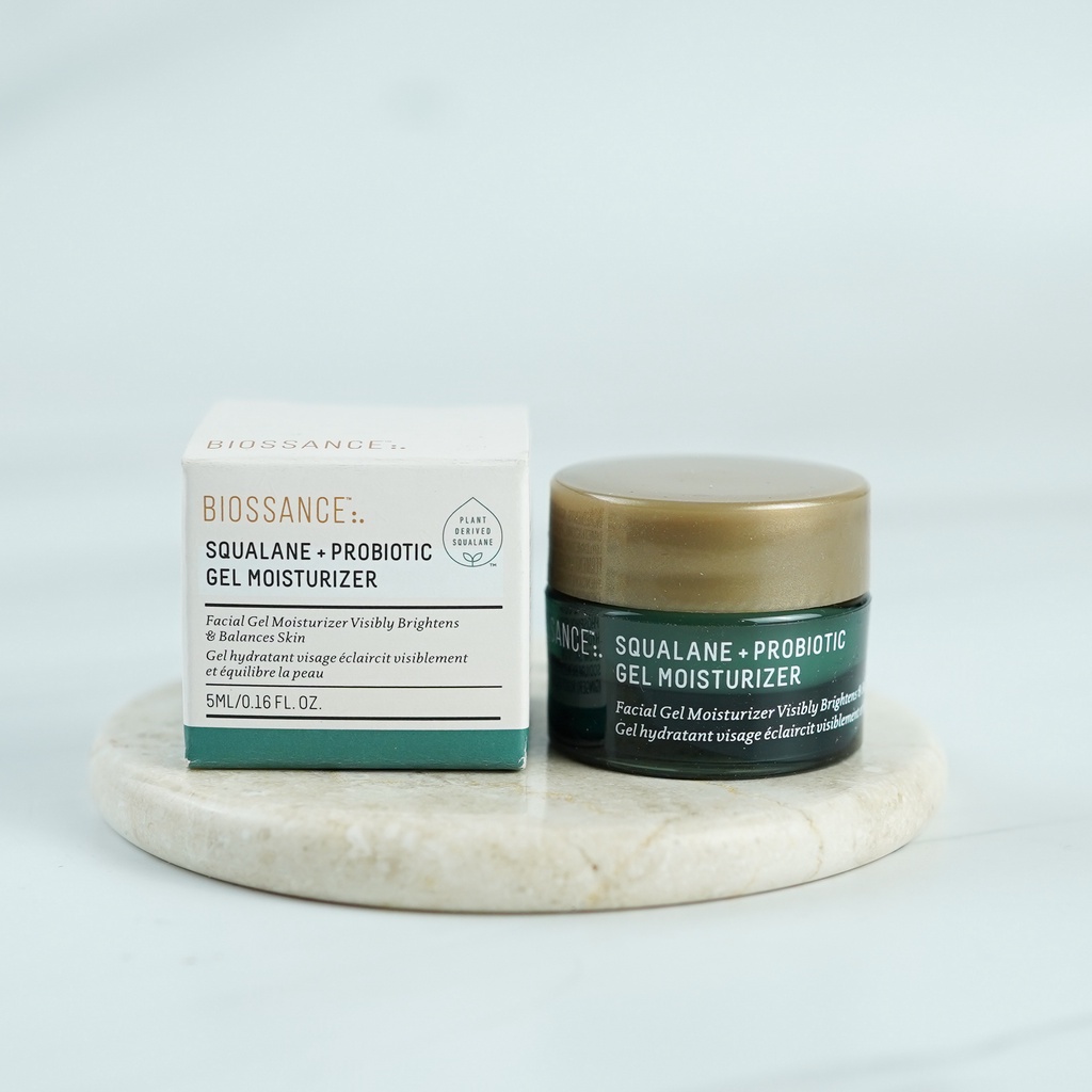 Jual Biossance Squalane + Probiotic Gel Moisturizer 5 ml | Shopee Indonesia