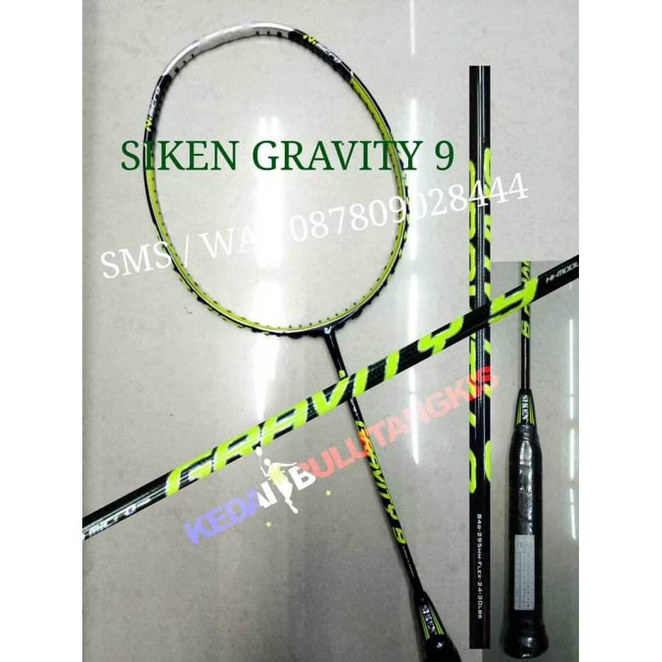 Jual Produk berkualitas RAKET BADMINTON SIKEN GRAVITY 9 | Shopee Indonesia