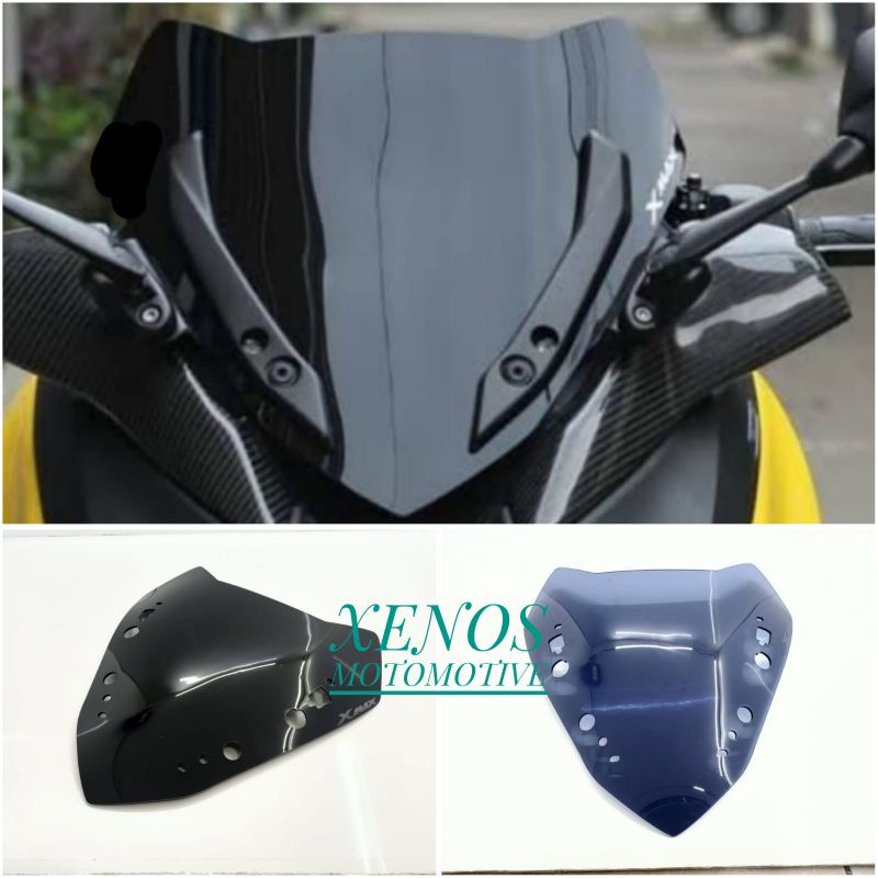 Jual WINDSHIELD XMAX 250 3MILI KACA VISOR X MAX 250 MODEL PENDEK ...