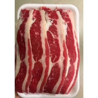 Jual Daging Sapi Slice Ekonomis / Aus Shortplate 500gr | Shopee Indonesia