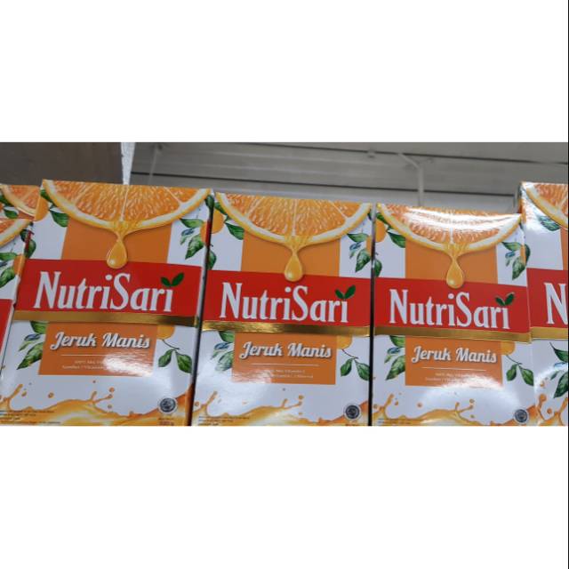 Jual Nutrisari jeruk manis box 500gr | Shopee Indonesia