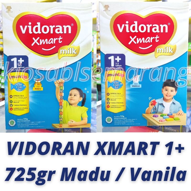 Jual Susu Vidoran Xmart 1+ Madu 700gr & Vanila 700gr | Shopee Indonesia