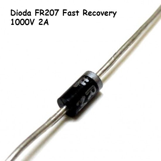 Jual Dioda FR207 Fast Recovery Diode Rectifier 2A 1000V | Shopee Indonesia