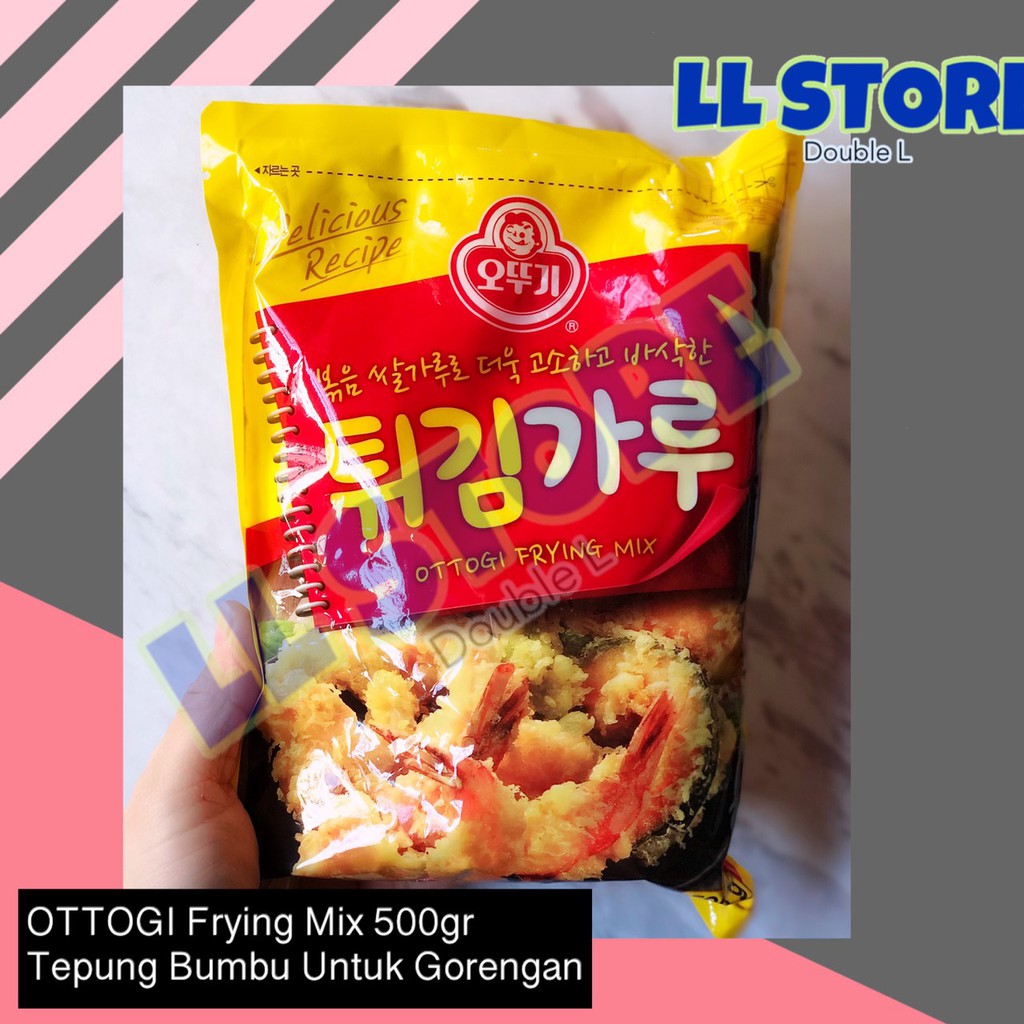 Jual OTTOGI Frying Mix 500 gram Tepung Bumbu Untuk Gorengan Korea ...