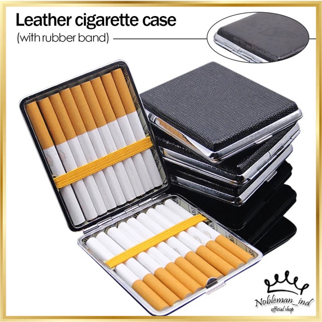 Jual Kotak Rokok Kulit / Dompet Rokok Kulit / Box Rokok Kulit V1-B ...