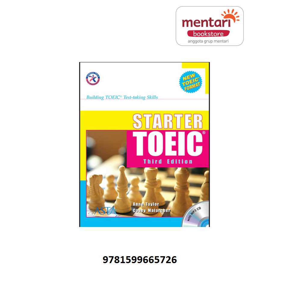 Jual Starter TOEIC Book w/MP3 CD (3rd Ed) | Shopee Indonesia