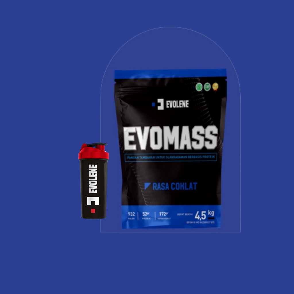 Jual Evomass Evolene Evo Mass Gainer 4,5kg 10lbs EVOLEN EVOMAS 10 LBS 4 ...