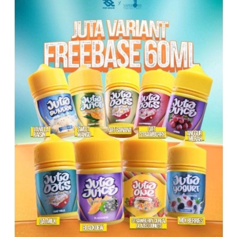 Jual LIQUID VARIAN JUTA JUICE & OATS 3/7MG 60ML | Shopee Indonesia