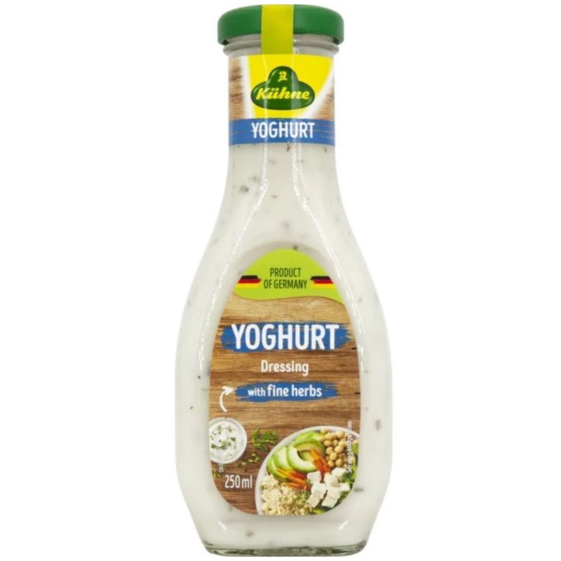Jual kuhne yoghurt dressing 250ml/salad dressing | Shopee Indonesia