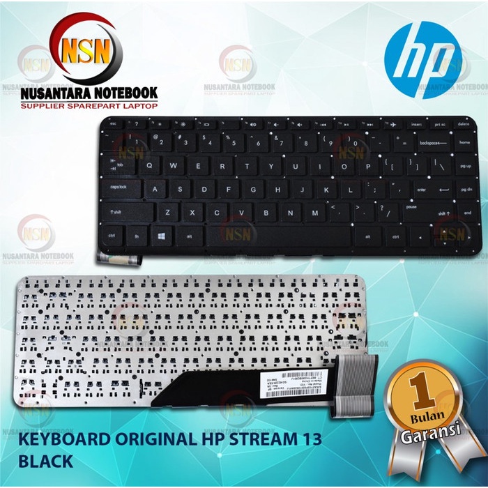 Jual Keyboard Original HP Stream 13 13-C016TU Black | Shopee Indonesia