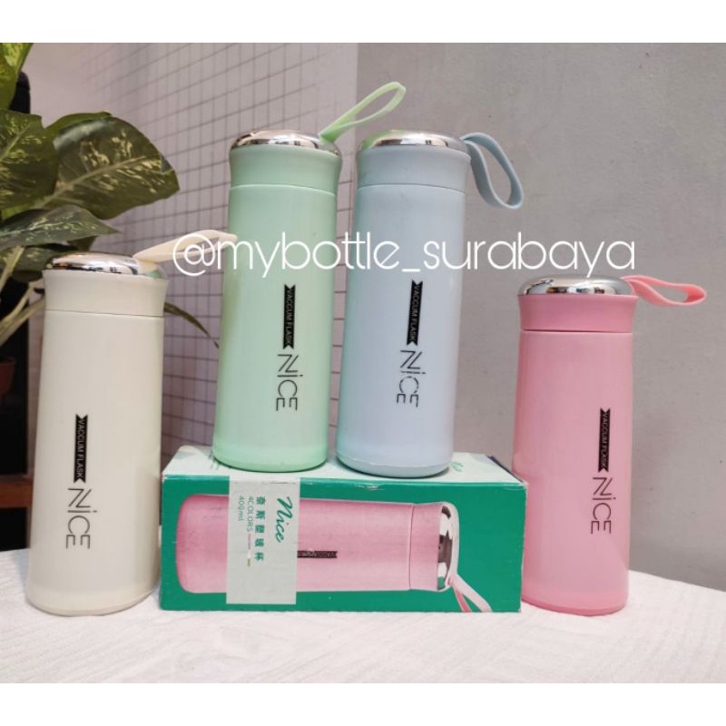 Jual botol nice kaca,botol kaca nice,tumbler nice kaca pakai box,botol ...