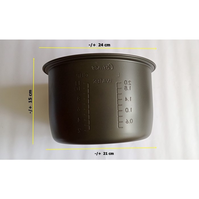 Jual PANCI TEFLON INNER POT MAGICOM 2 LITER COSMOS CRJ-3233 ORIGINAL ...