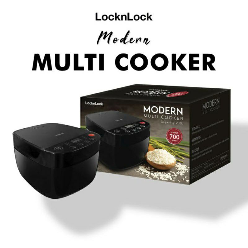 Jual Multicooker LocknLock Modern Original kapasitas 2.2 Liter. Rice ...